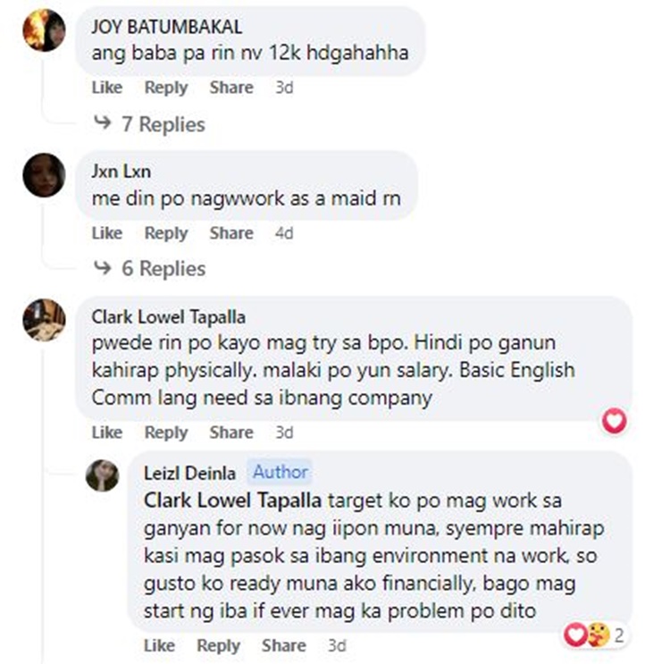 Former Maid Shares Previous Salary P4 500 Month Gising 4am Tulog 11pm Former Maid Shares Previous Salary P4 500 Month Gising 4am Tulog 11pm