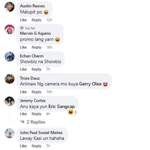 Emelyn Cruz Reacts to Scene w/ Seon Quintos for Mang Kanor Movie