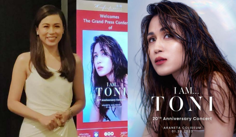 Tickets for Toni Gonzaga 20th Anniversary Concert “Mahina ang benta”