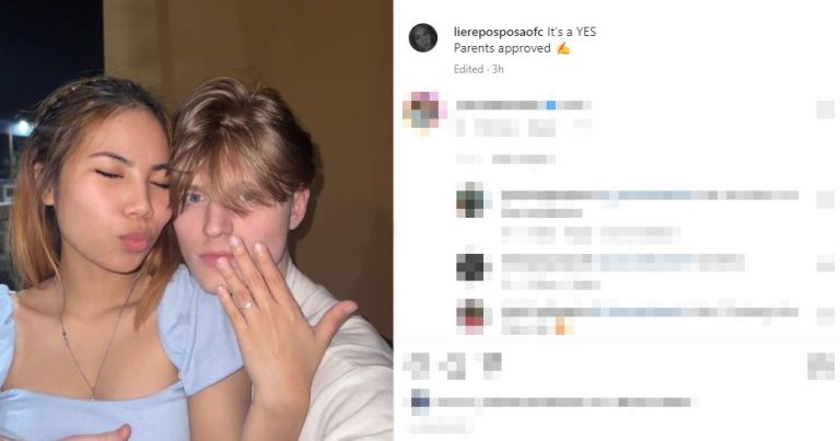 Lie Reposposa Engaged To British BF Paul Joshua Marsden