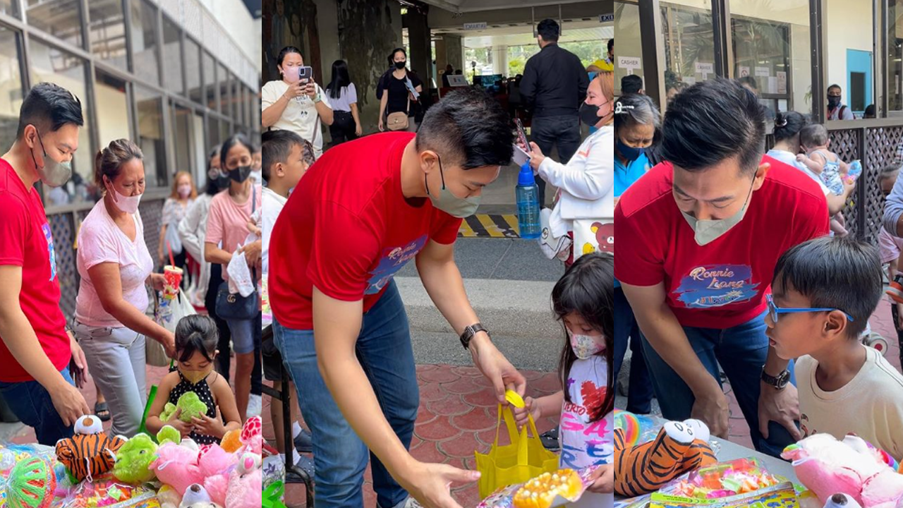 Ronnie Liang Celebrates Birthday with Children with Cancer