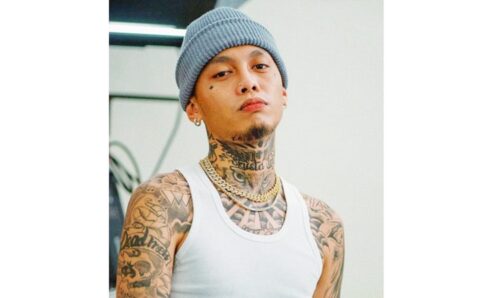 Skusta Clee Posts Pics W/ Bia's Standee On His Birthday