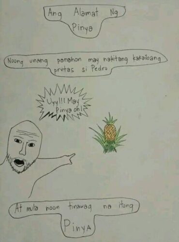 Funny Guy Shares Super Short Version of ‘Alamat ng Pinya’