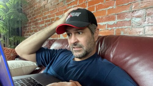 James Deakin Shares Video of Crazy Man Who Attacked Their Vehicle