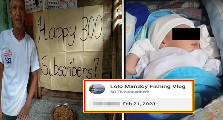 Lolo Mandoy Who Celebrated Having 300 YT Subs Flexes Newly Born ‘Apo’