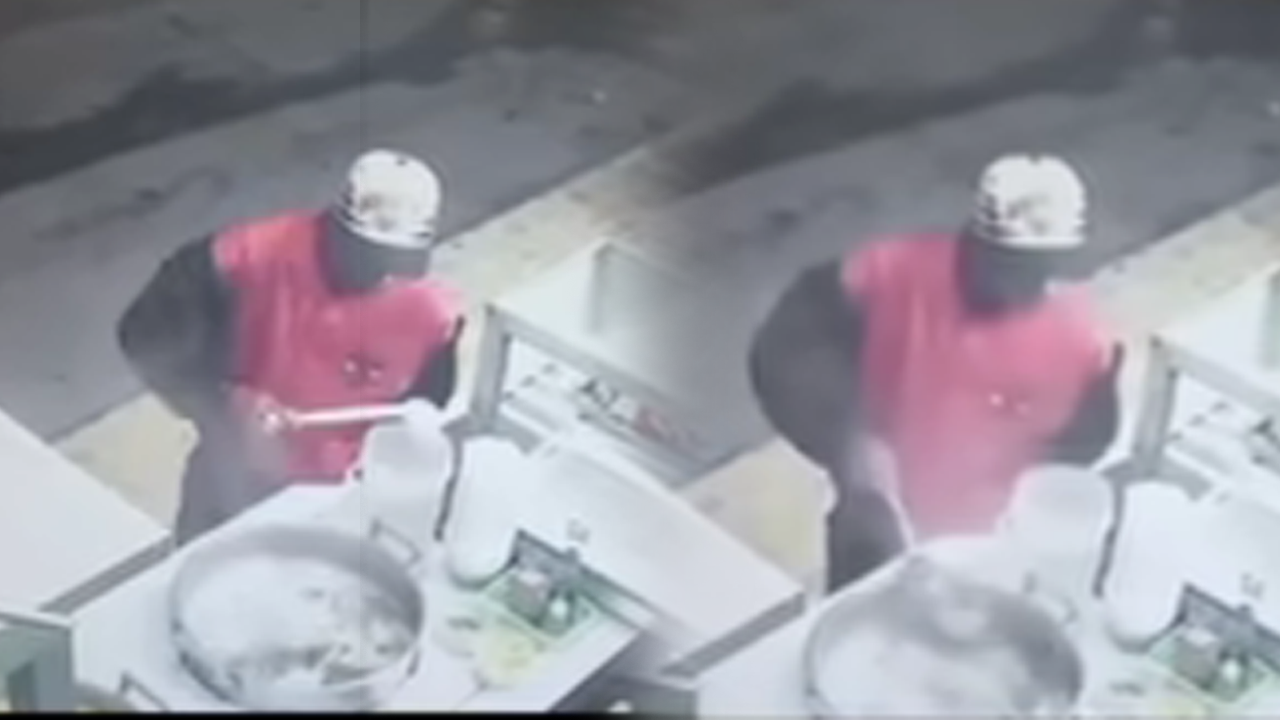 Man Caught on Camera “Nagnakaw ng laman sa lugaw” Goes Viral