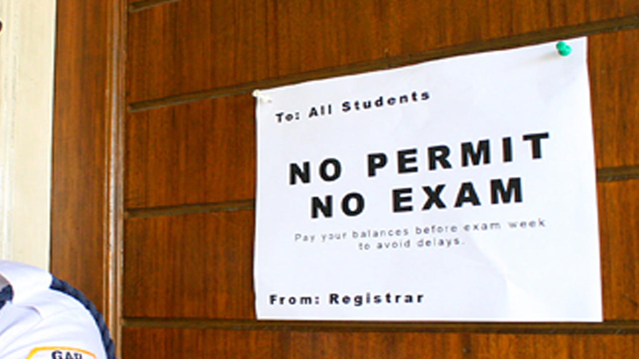 Schools Should Be Penalize Over “No Permit, No Exam” Policy - Go