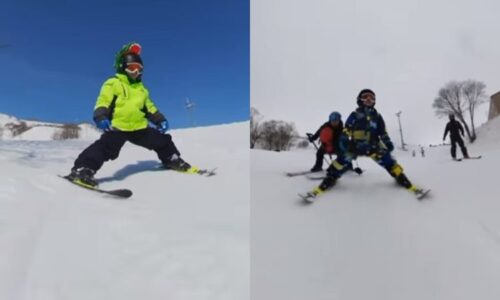 Ellen Adarna Proud Of Son Elias' Skiing Skills (Videos)