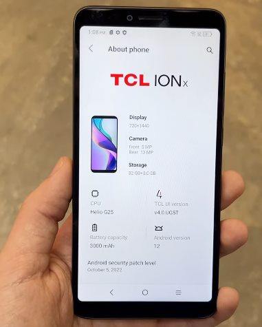 TCL Ion X Full Specifications, Features, Price In Philippines