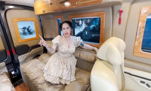 Toni Fowler Gives Tour Of Her Lavish 'Artista' Van (Video)