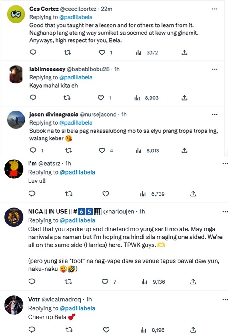 Bela Padilla Receives Apology From Netizen Who Made Silly Accusation