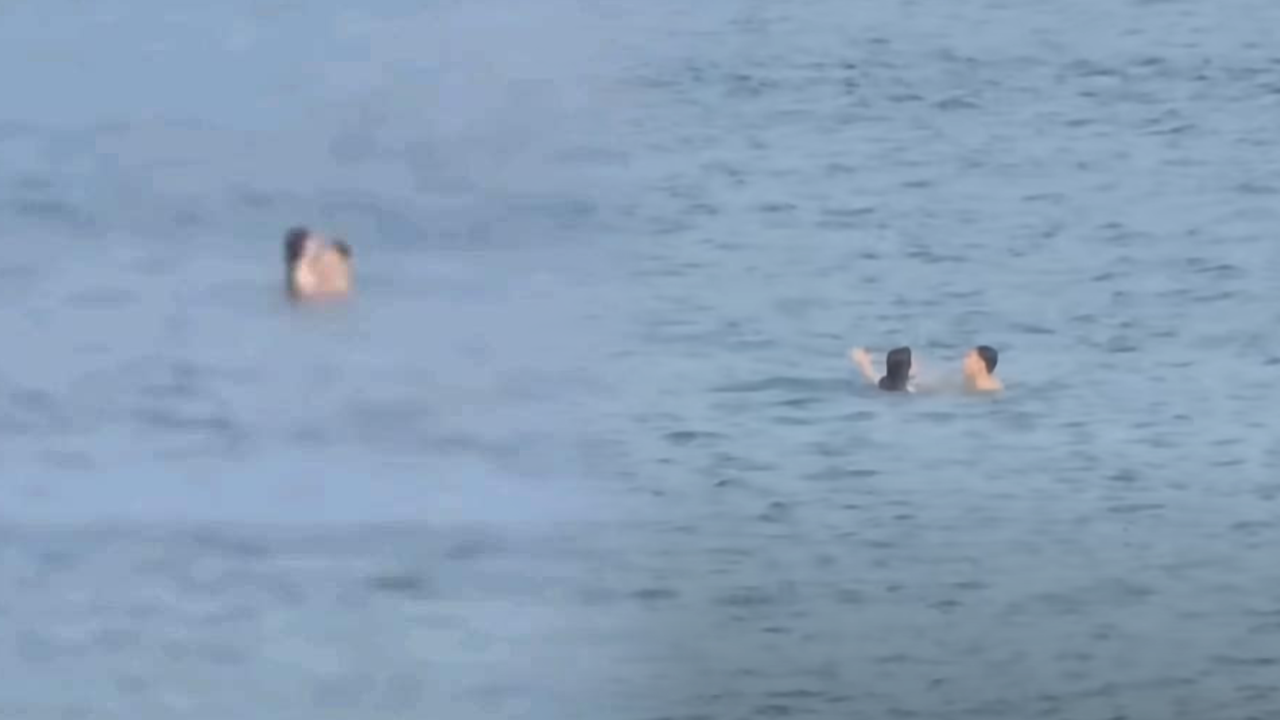 Couple Having Moment in Beach Nearly Drowned in Davao City