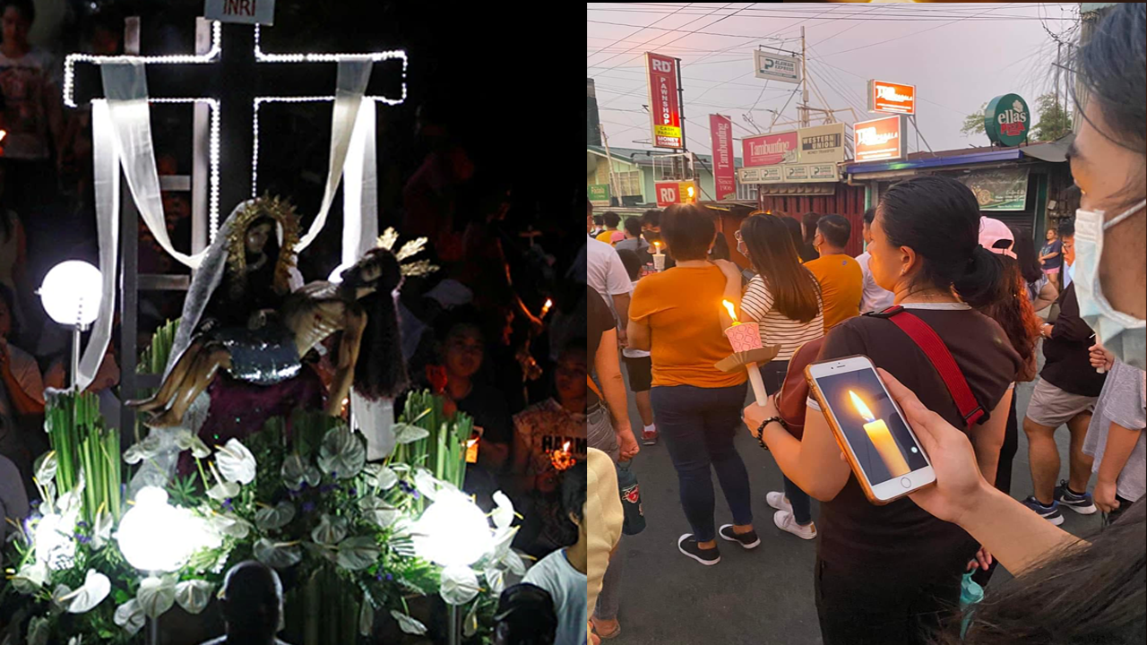 Netizen Uses Candle on Cellphone During Procession Goes Viral