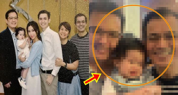 Isko Moreno and Diego Castro Photo With Baby Scott
