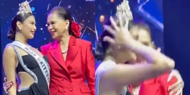 Michelle Dee & Mom Melanie Marquez Emotional Moments On MUPH Stage (Video)
