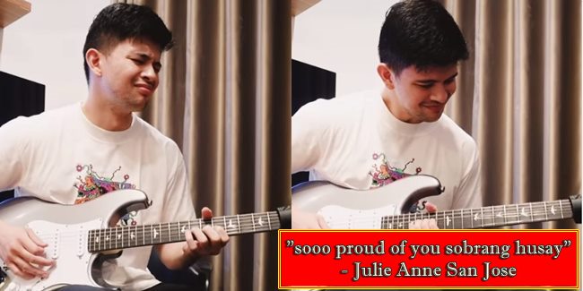 Rayver Cruz Shows Off Amazing Electric Guitar Skills (Video)