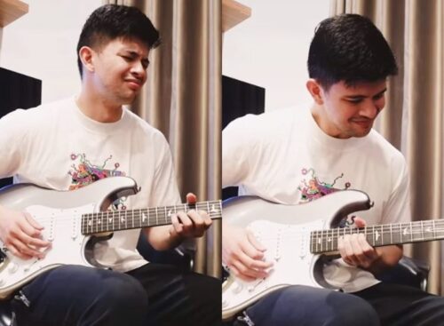 Rayver Cruz Shows Off Amazing Electric Guitar Skills (Video)