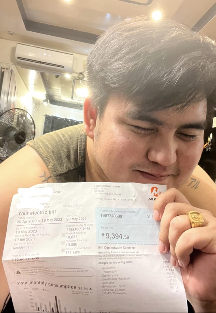 Male Netizen’s Electric Bill Skyrockets to P9k After Trying Life Hack