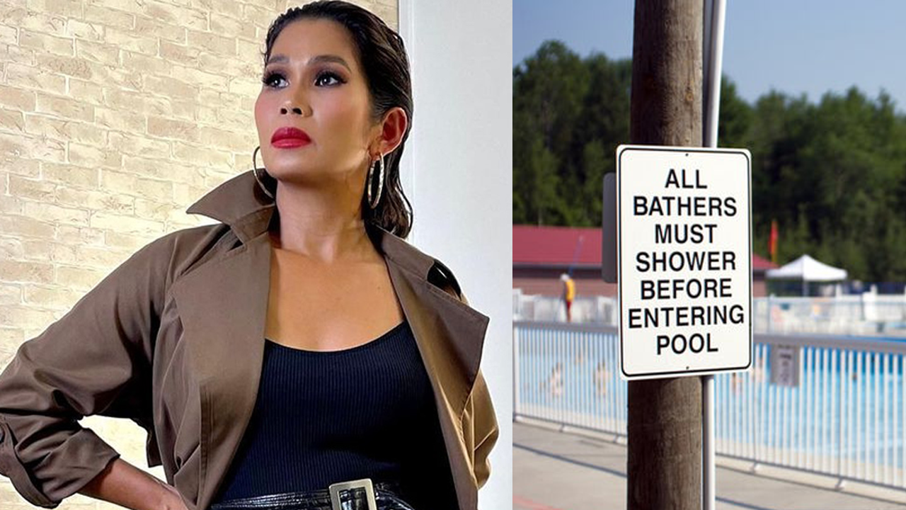 Pokwang to Pool Users: “Bawal mag swim ang hindi muna mag shower”