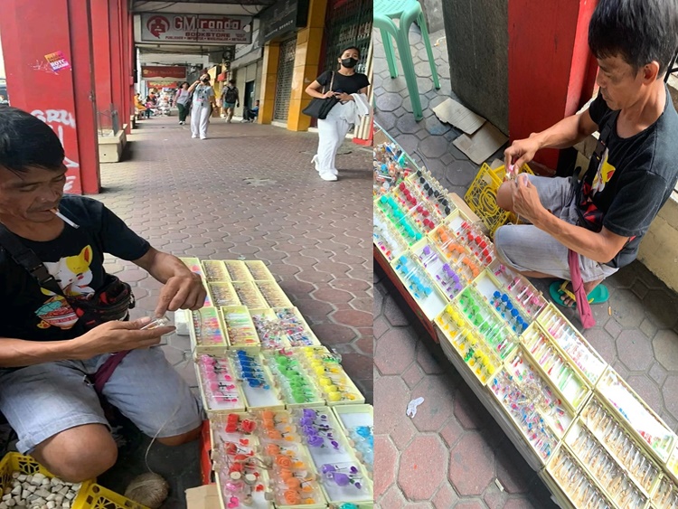 Souvenir Vendor in Morayta, Manila Goes Viral for Selling Cute Keychains