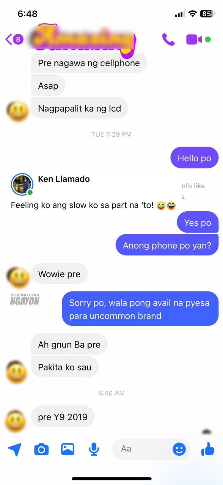 Cellphone Technician Shares Hilarious Conversation w/ Customer