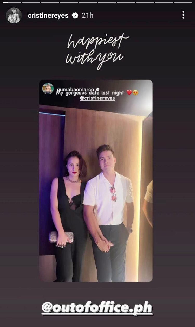 Cristine Reyes Shares Sweet New Photos W/ BF Marco Gumabao