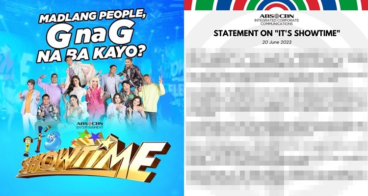 ABS-CBN Expresses Appreciation To TV5 For Accommodating It's Showtime