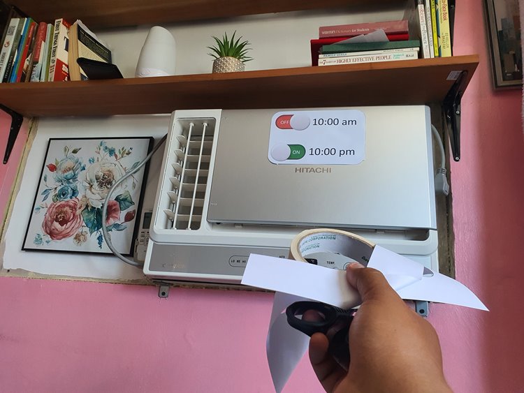 Male Netizen Shares Amusing Photo of Their Air Conditioner's "Operating ...