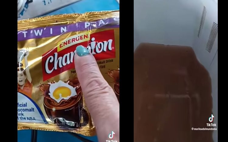 Woman Mistakenly Uses 'Champion' Choco Drink Instead of 'Champion ...