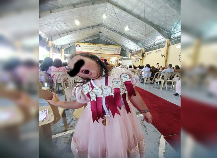Nursery Pupil Goes Viral for Yawning After Receiving Multiple Awards