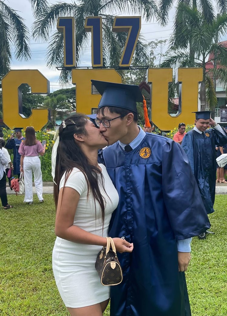 Couple Goes Viral Online Over Sweet Graduation Moment