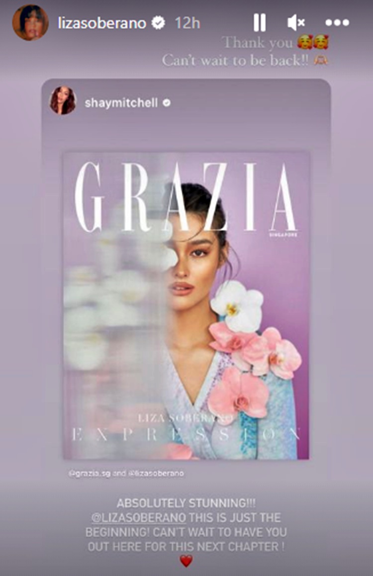 Liza Soberano Reacts To Shay Mitchell's Comment