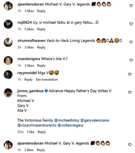 Michael V Photo w/ Gary V Elicits Funny Reactions
