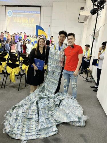 Christian Merck Grey Gives P1M to His Younger Brother as Graduation Gift