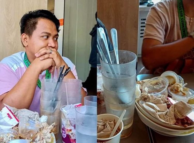 Kind Customer Encourages Public to Observe CAYGO (Clean as you go)