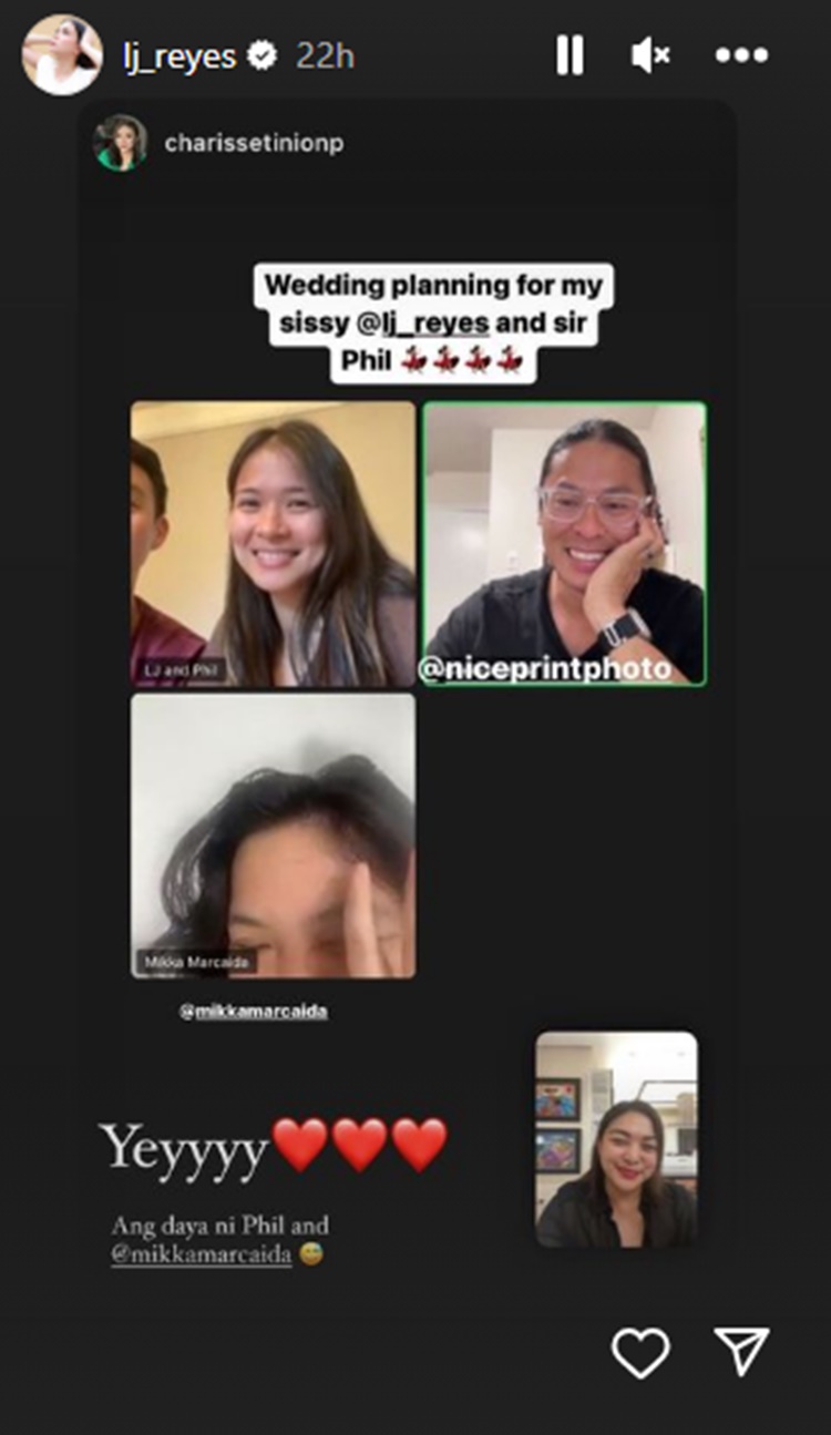 LJ Reyes Shares Glimpse Of Her Wedding Planning w/ Philip Evangelista
