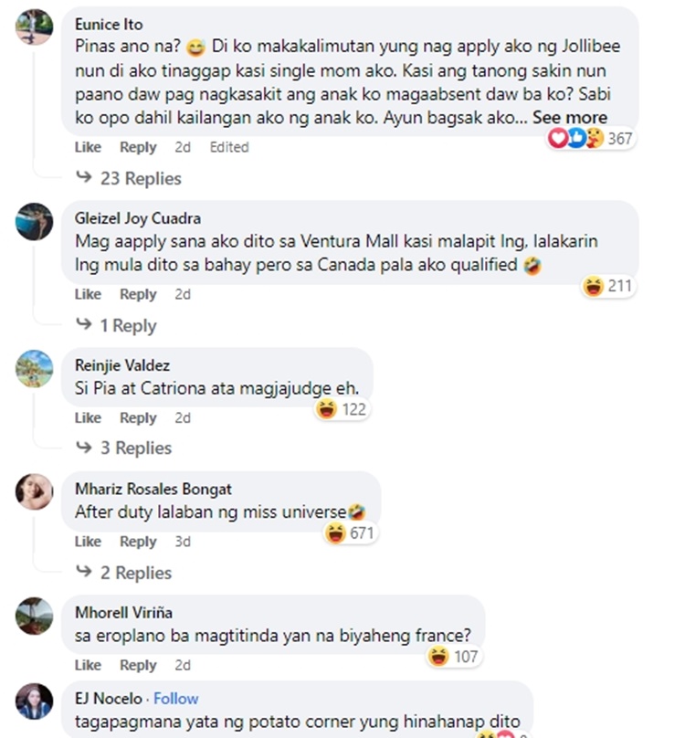 Filipinos Compare Potato Corner’s Job Qualification in Philippines ...
