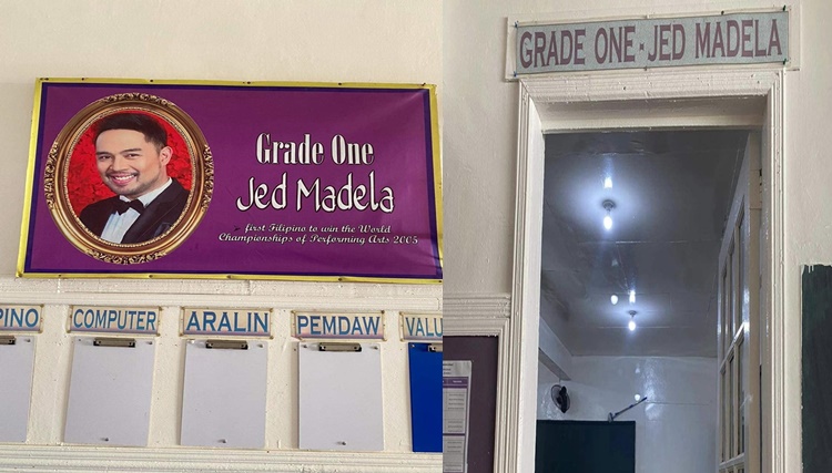 Jed Madela Expresses Gratitude After School Used His Name as Section ...