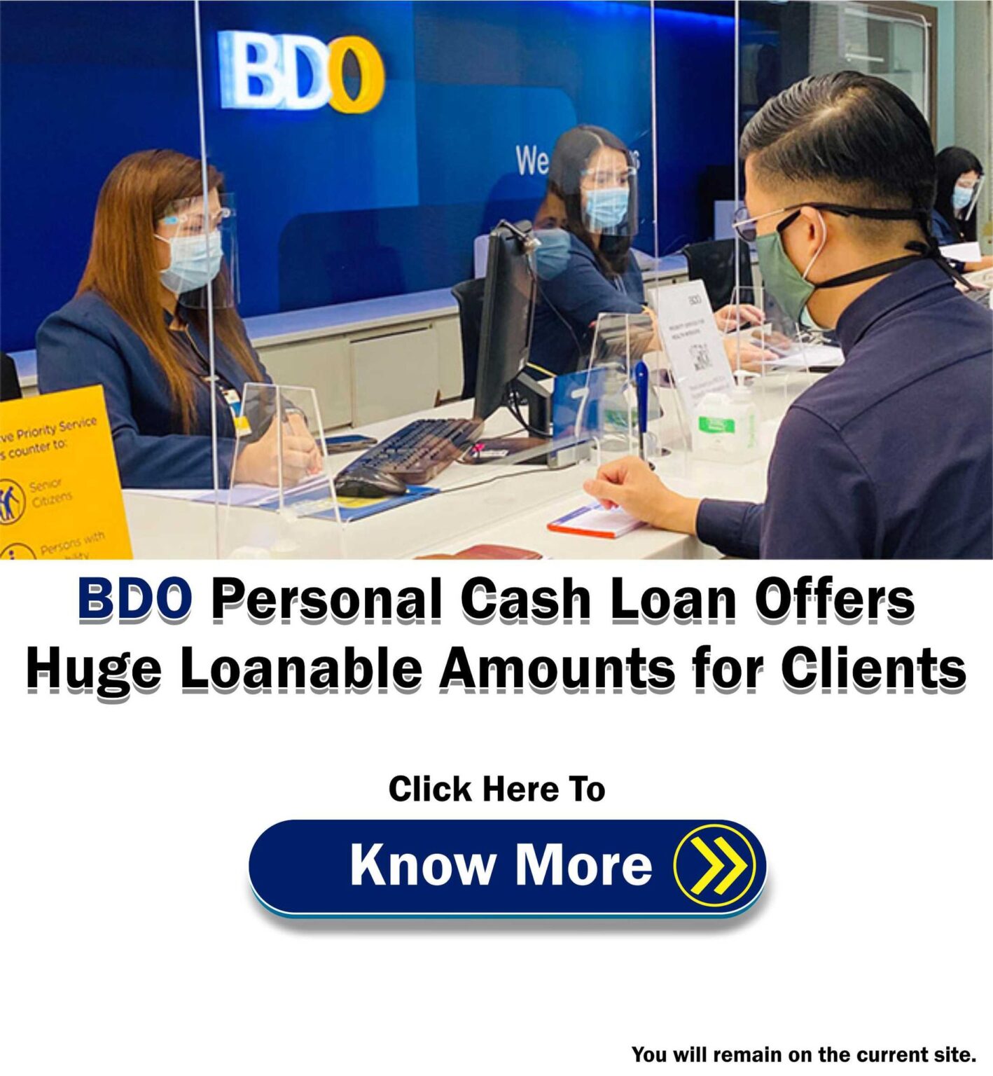BDO Fees and Charges Deducted from Personal Cash Loan Proceeds | PhilNews