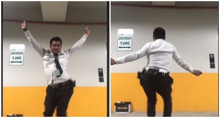 Dancing Security Guard Brings Good Vibes Online | PhilNews