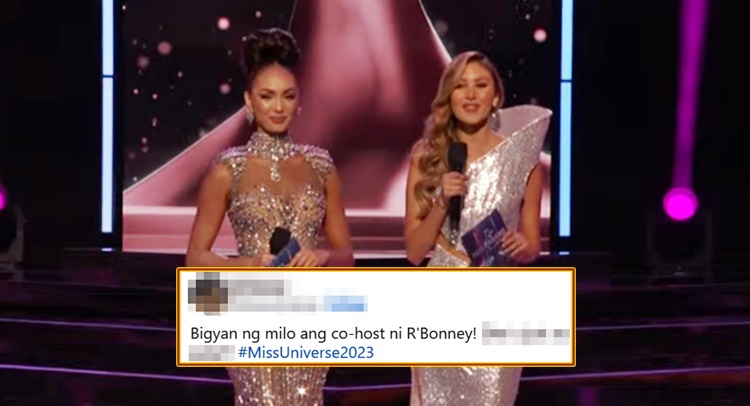 R'Bonney Gabriel Miss U 2023 Prelims Co-Host Elicits Funny Reactions ...