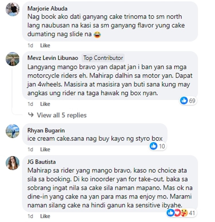 Customer Disheartened After Receiving Deformed Cake from Food Delivery ...