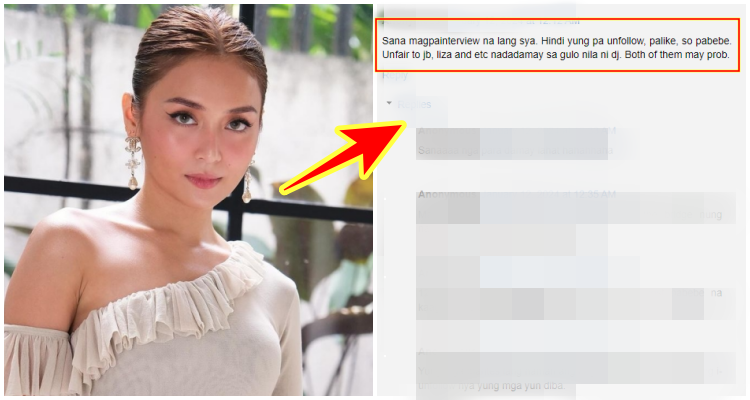 Kathryn Bernardo Likes Post About 'Mistake', Netizens Urge Her To Speak ...
