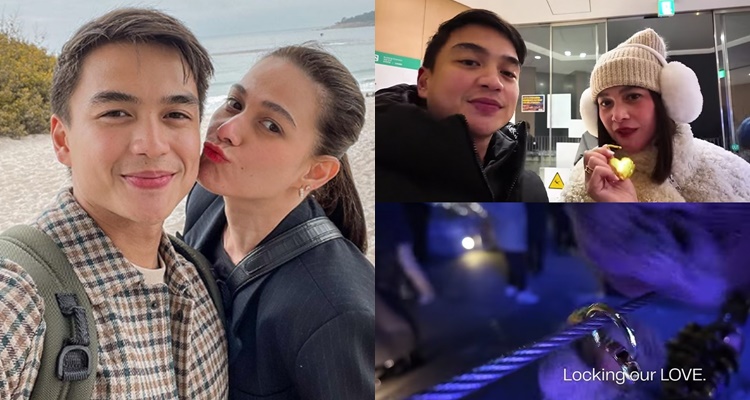 Bea Dominic Wedding Date Written On Padlock In Sapporo, Japan | PhilNews