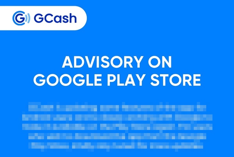 GCash Clarifies Reason Why e-Wallet App Disappeared from Google Play ...
