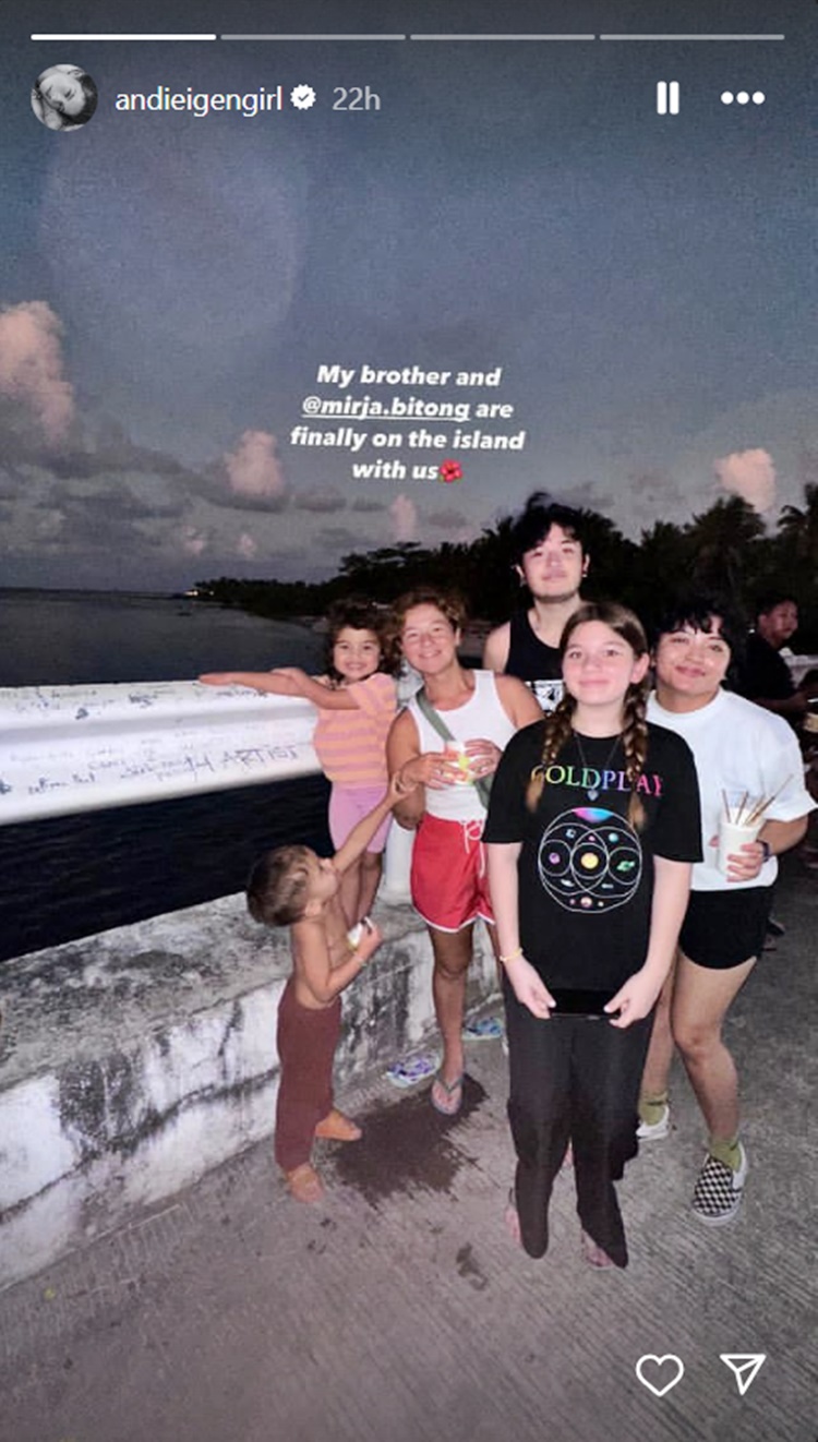 Andi Eigenmann Brother Gwen In Siargao, Here Are Some Of Their Moments ...