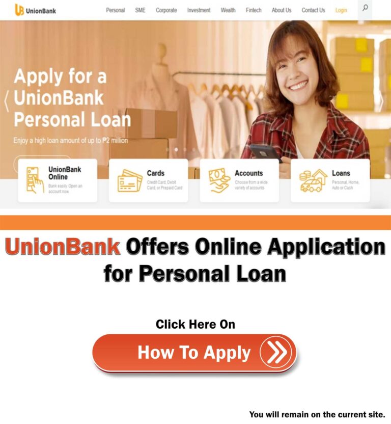 UnionBank Personal Loan Interest Rate & Loanable Amount | PhilNews