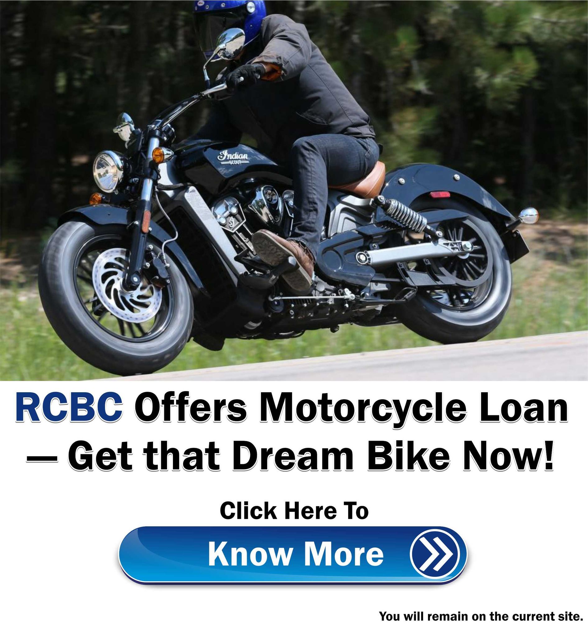 RCBC Motorcycle Loan Requirements You Must Submit To Apply | PhilNews