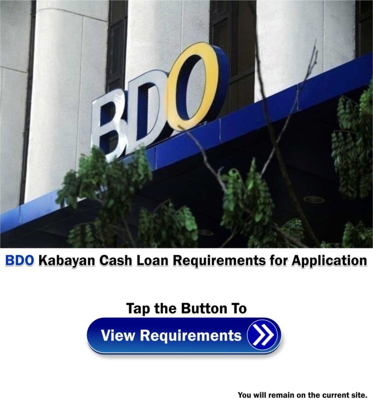 BDO Kabayan Personal Loan Up for OFWs Who Are In Need of Cash | PhilNews
