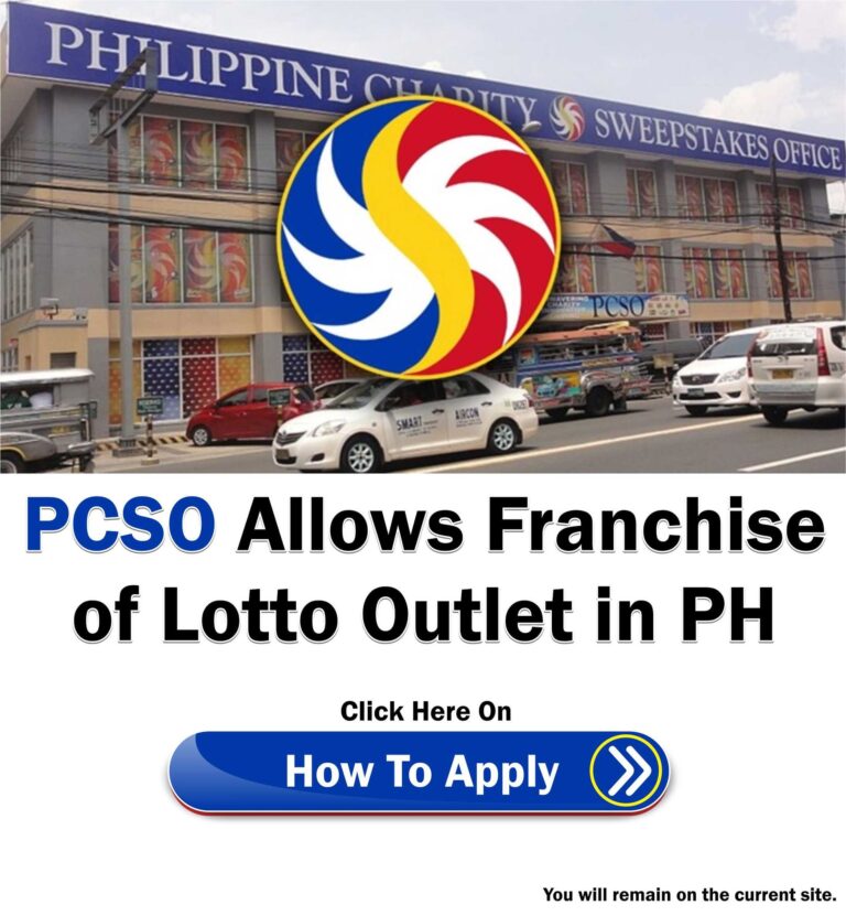 Cash Bond for Lotto Outlet Franchise to PCSO — A Guide for Aspiring ...